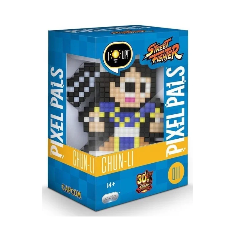 Figurine Pixel Pals - Street Fighter Chun Li Light Up Collectible ...