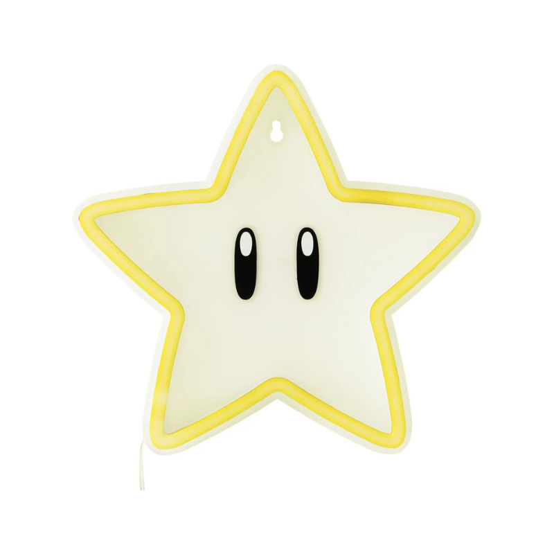Lampe Super Mario - Etoile Murale Neon LED - Manga Mania